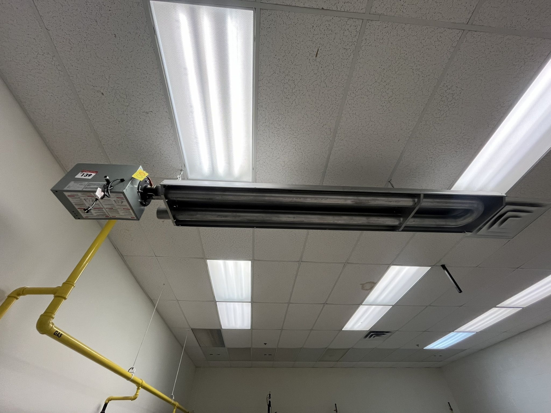 Overhead Tube Heater 10 ft