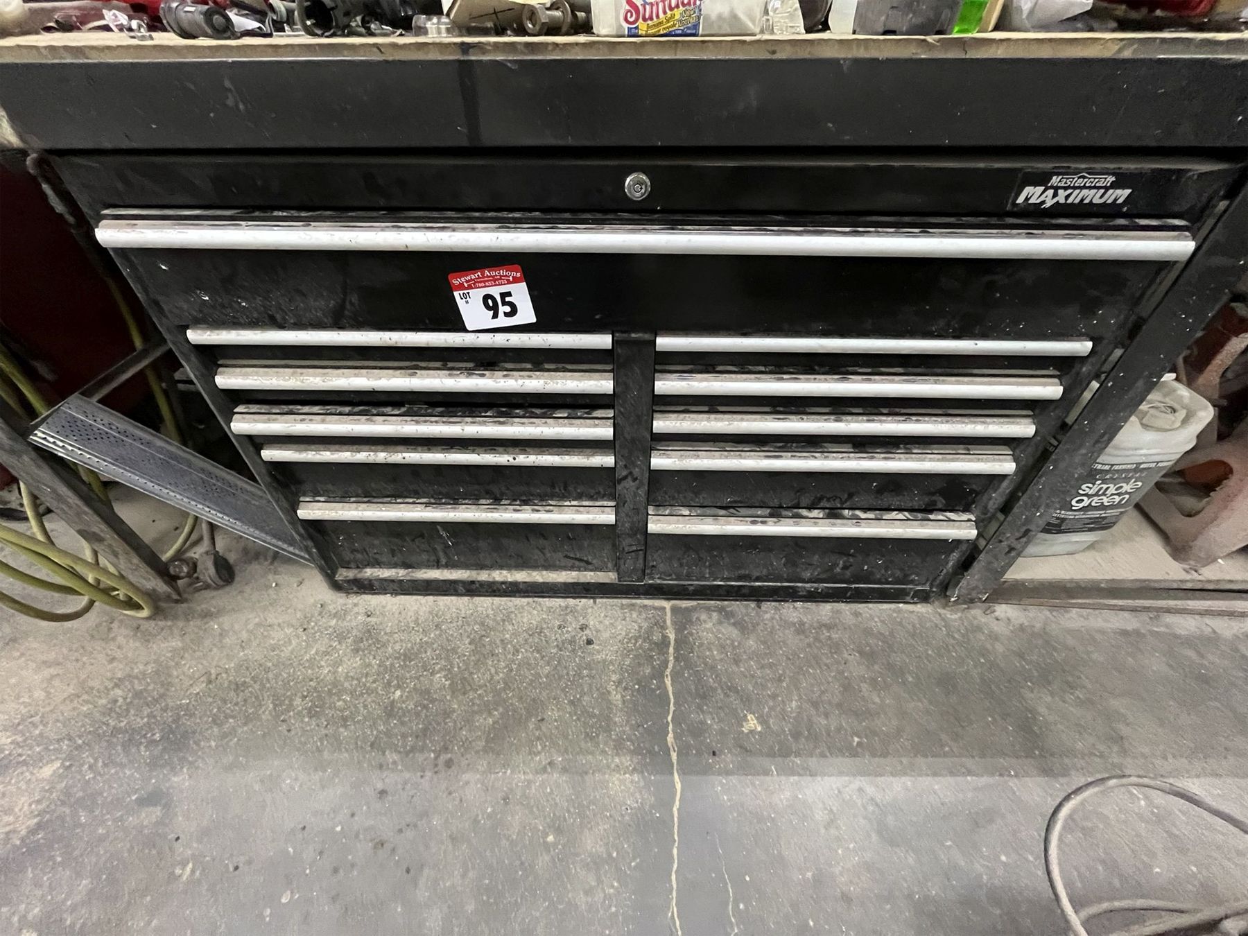 Mastercraft Tool Box & Contents