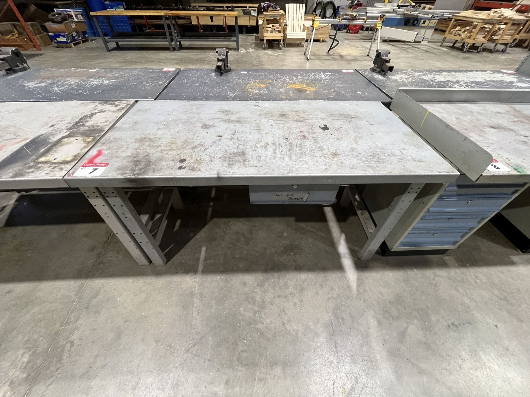 Metal Table 5ft x 2.5ft