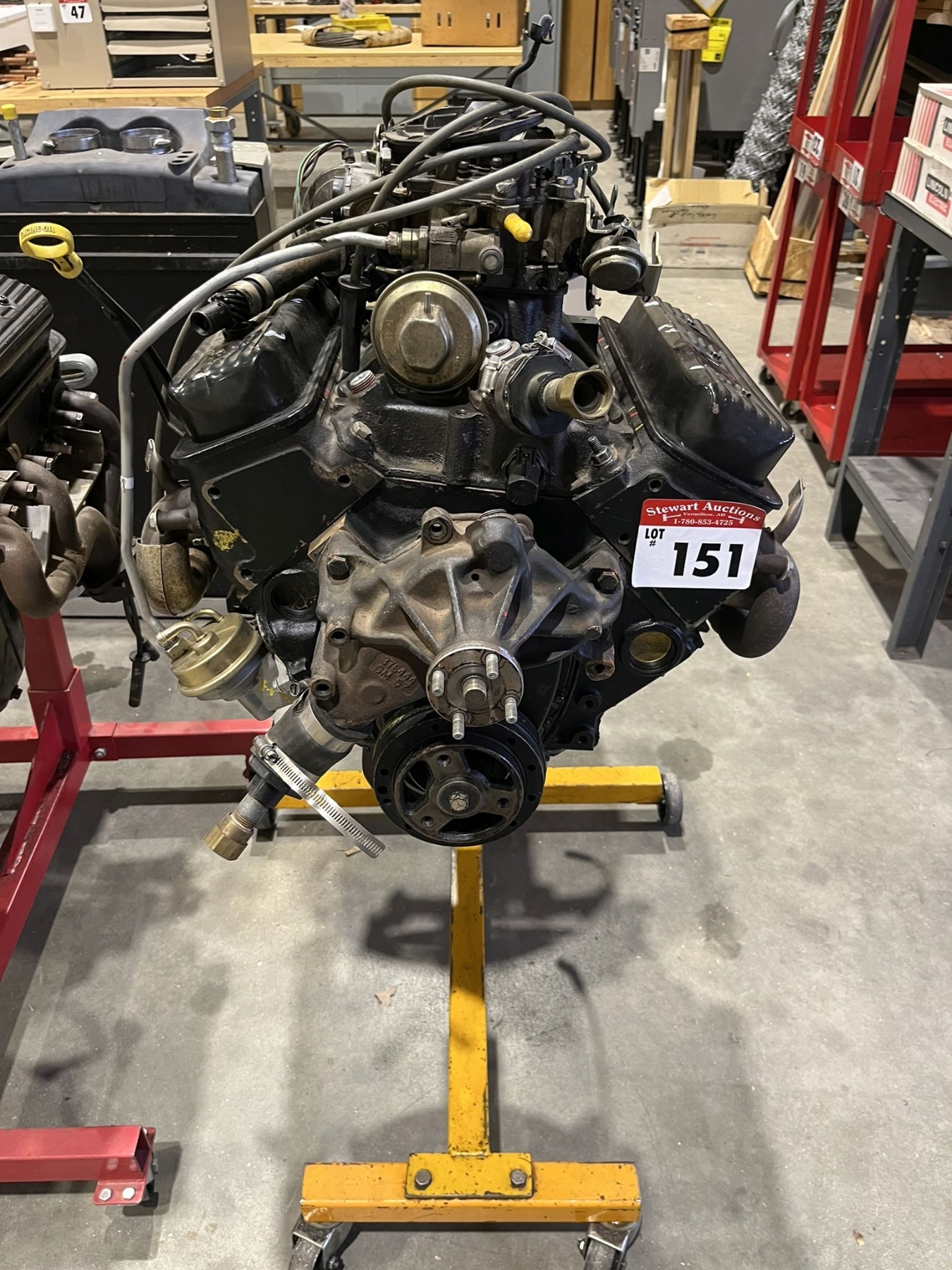 4.3Lit V6 Engine with Stand (As is)