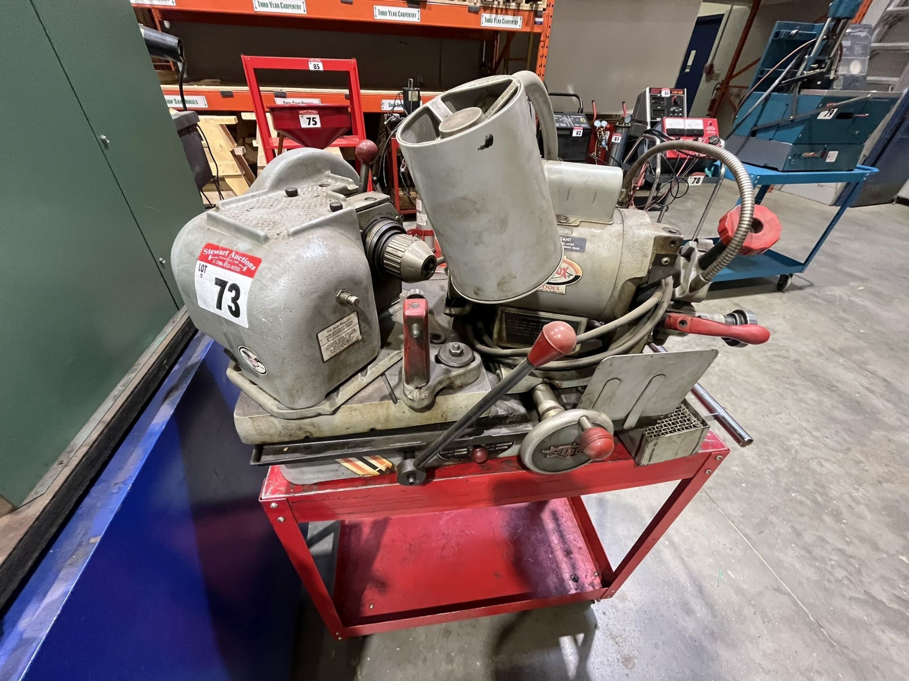 Sioux Valve Grinding Machine with Cart
