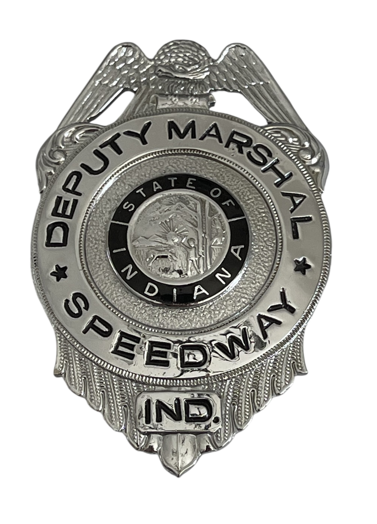 Old Vintage Indiana Speedway Police Badge