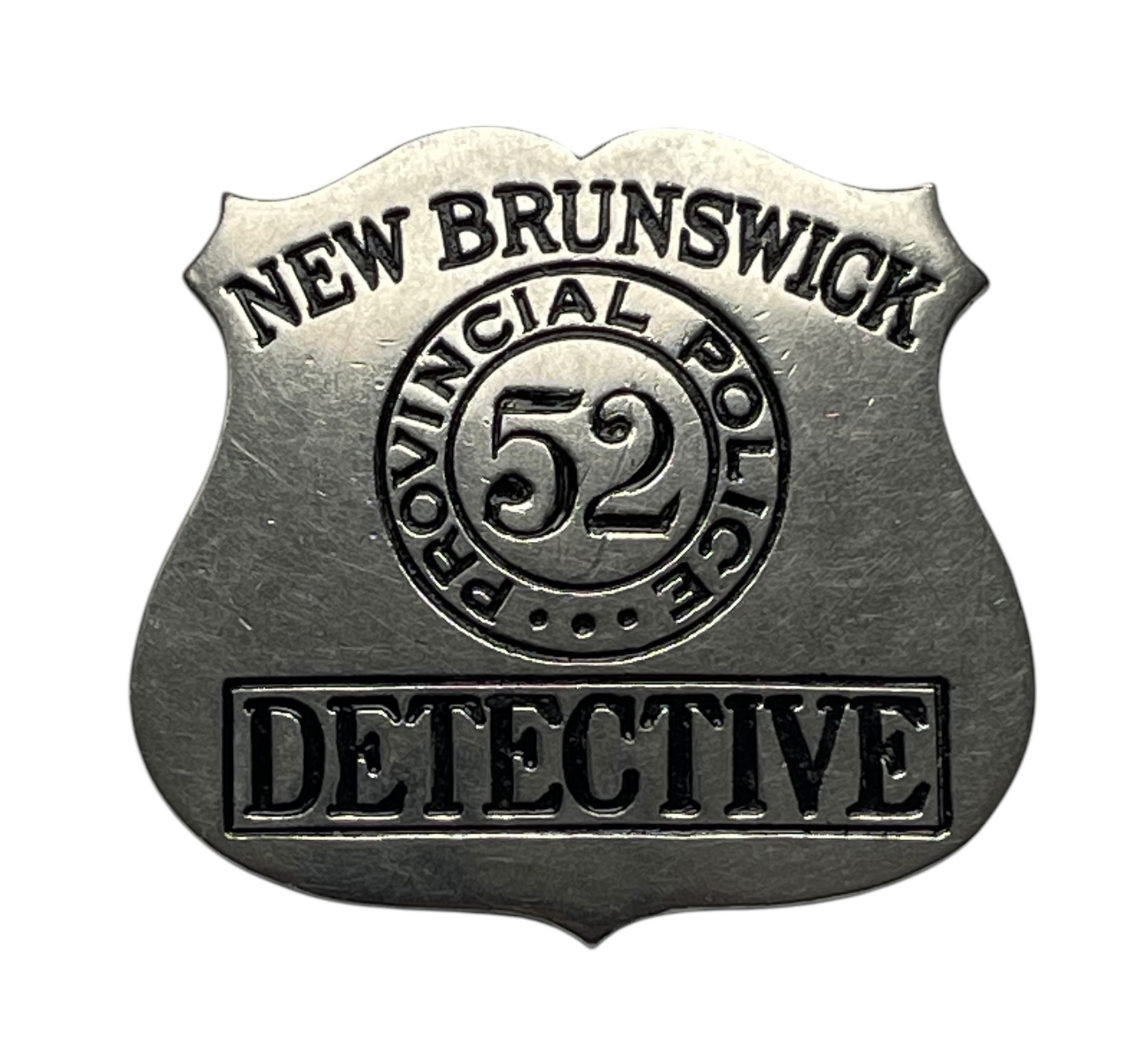 New Brunswick Provincial Police Detective's Badge #52