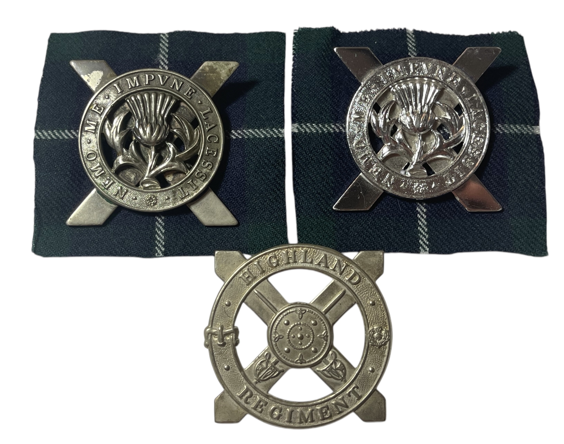 Lowland Brigade Badge lot