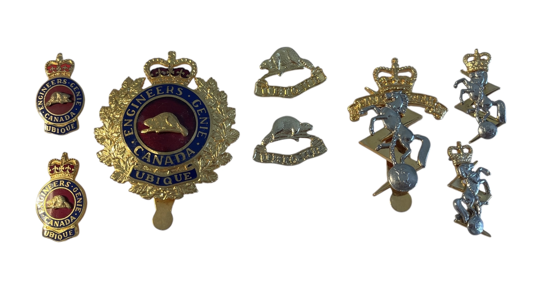 Canadian Military Badge Lot - Canadian Engineers and Eme (Rceme)