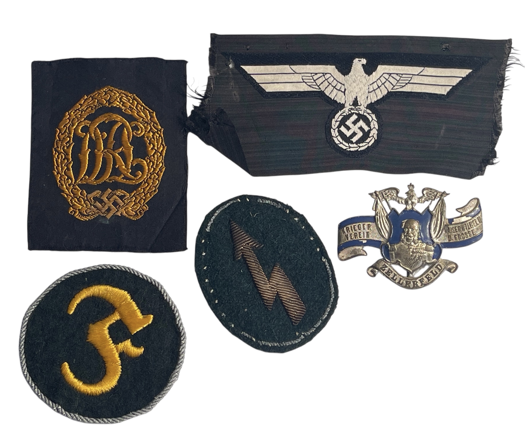 WW2 era German Military Badge / Medal Lot