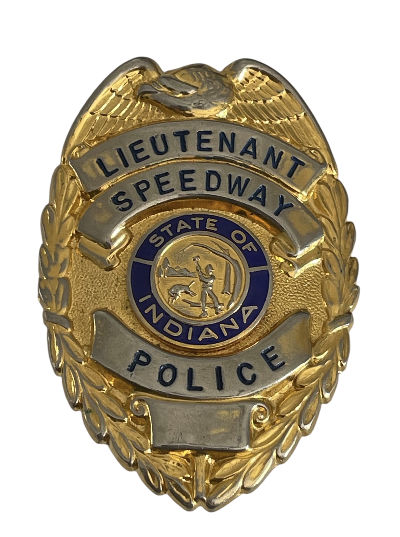 Old Vintage Indiana Speedway Police Badge