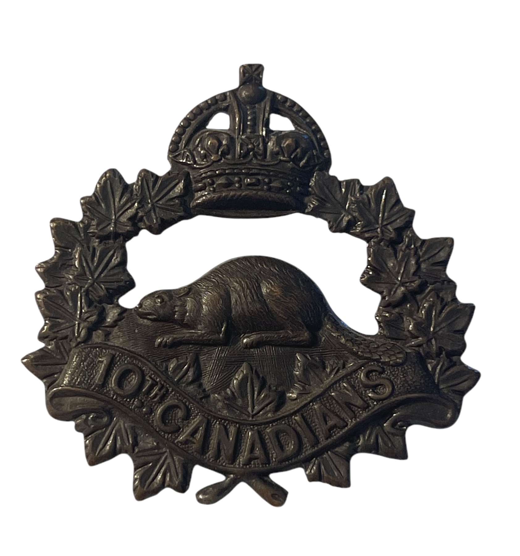 WW1 CEF 10th Battalion (Calgary) Cap Badge