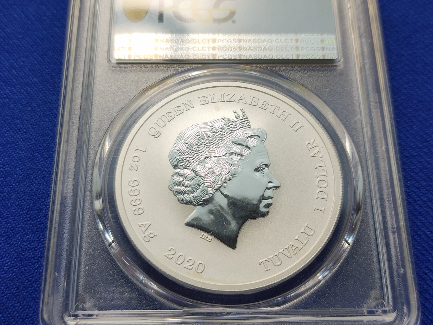 PCGS MS 70 2019 Tuvalu $1 1 oz .9999 Fine Silver Bart Simpson Coin ...