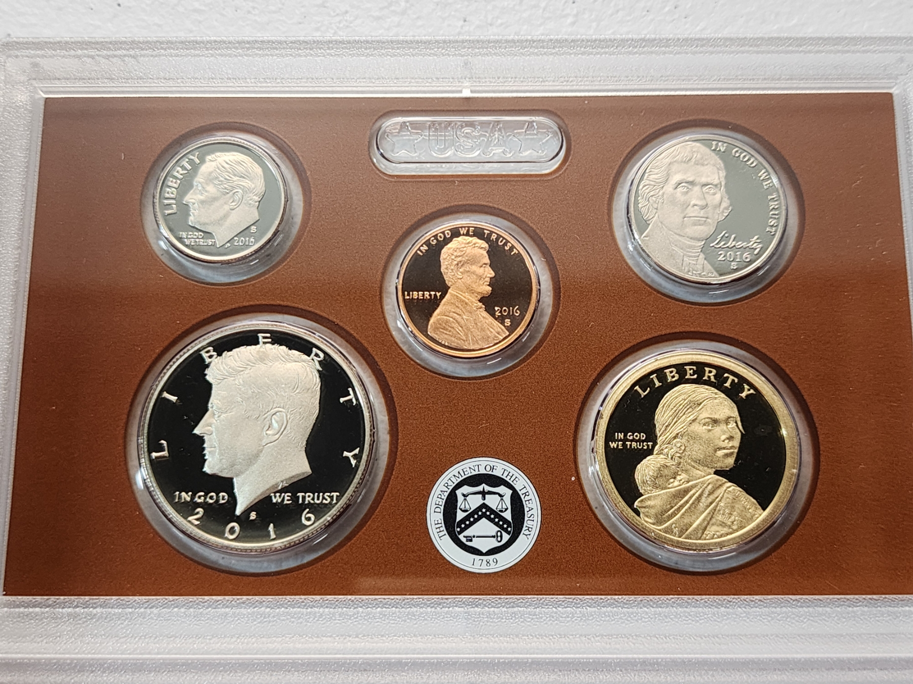 2016-S United States Mint 14-Coin Proof Set - Original Box & CoA ...