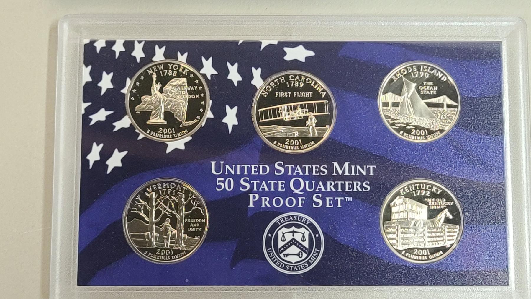 Assorted U.S Uncirculated Sets, Proof Coin Sets & First Day Issue Susan ...