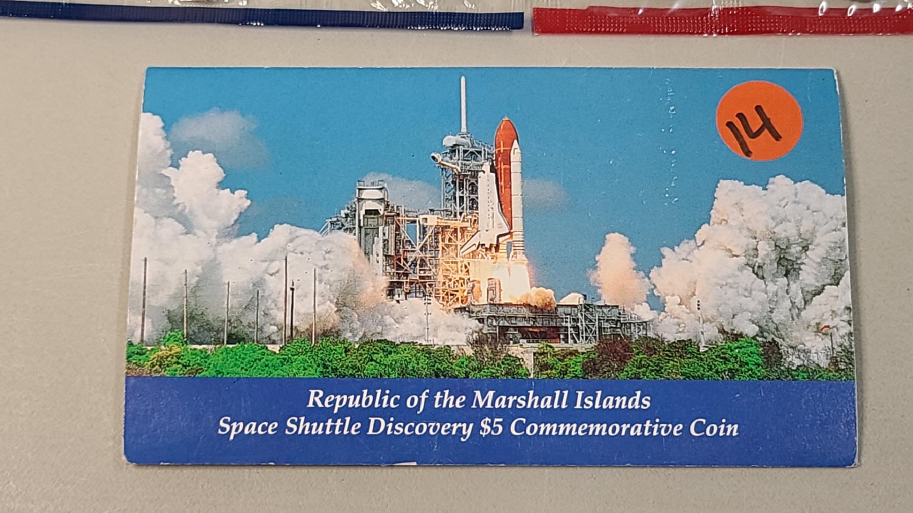 Assorted Uncirculated Coin Sets & 1988 Space Shuttle Discovery ...