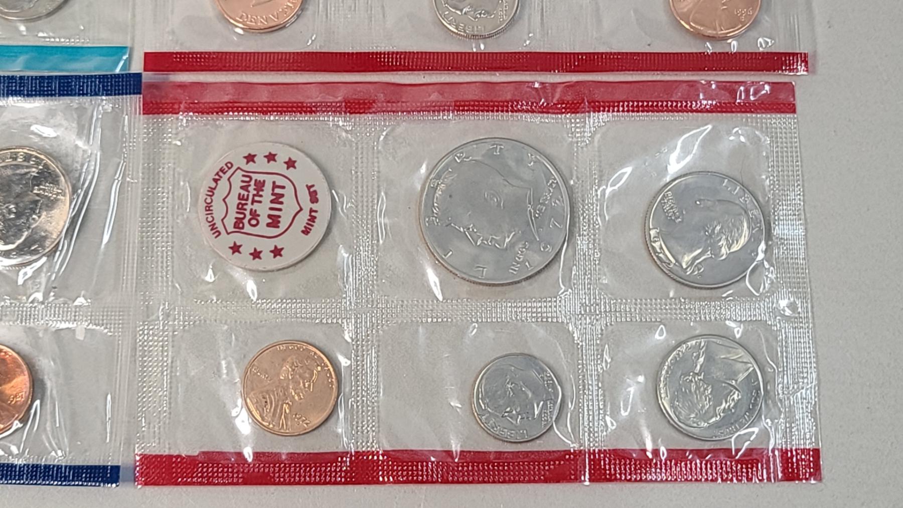 Assorted Uncirculated Coin Sets & 1988 Space Shuttle Discovery ...