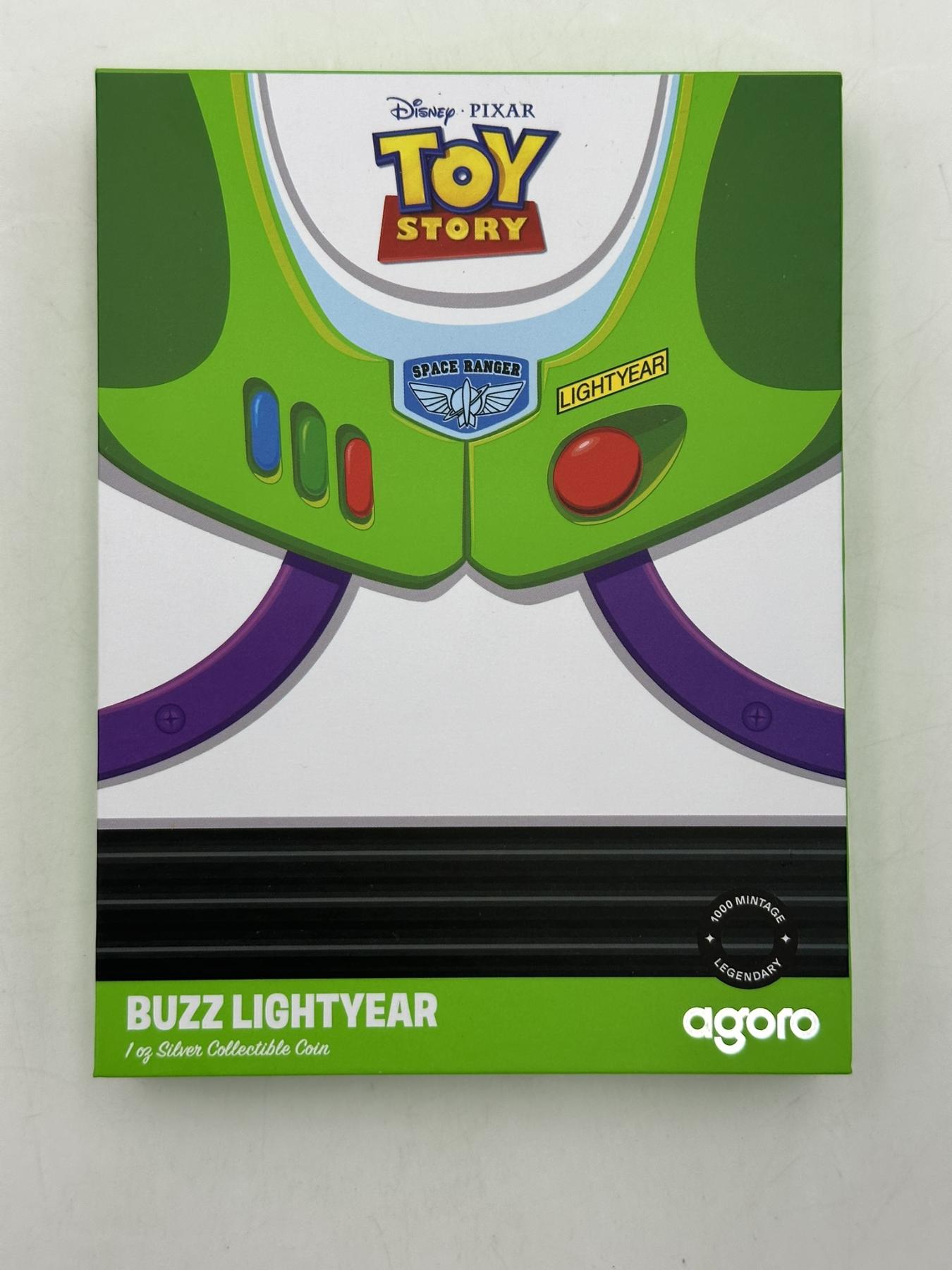 2025 Niue Disney Toy Story 30th Anniversary Buzz Lightyear 1 oz Silver ...