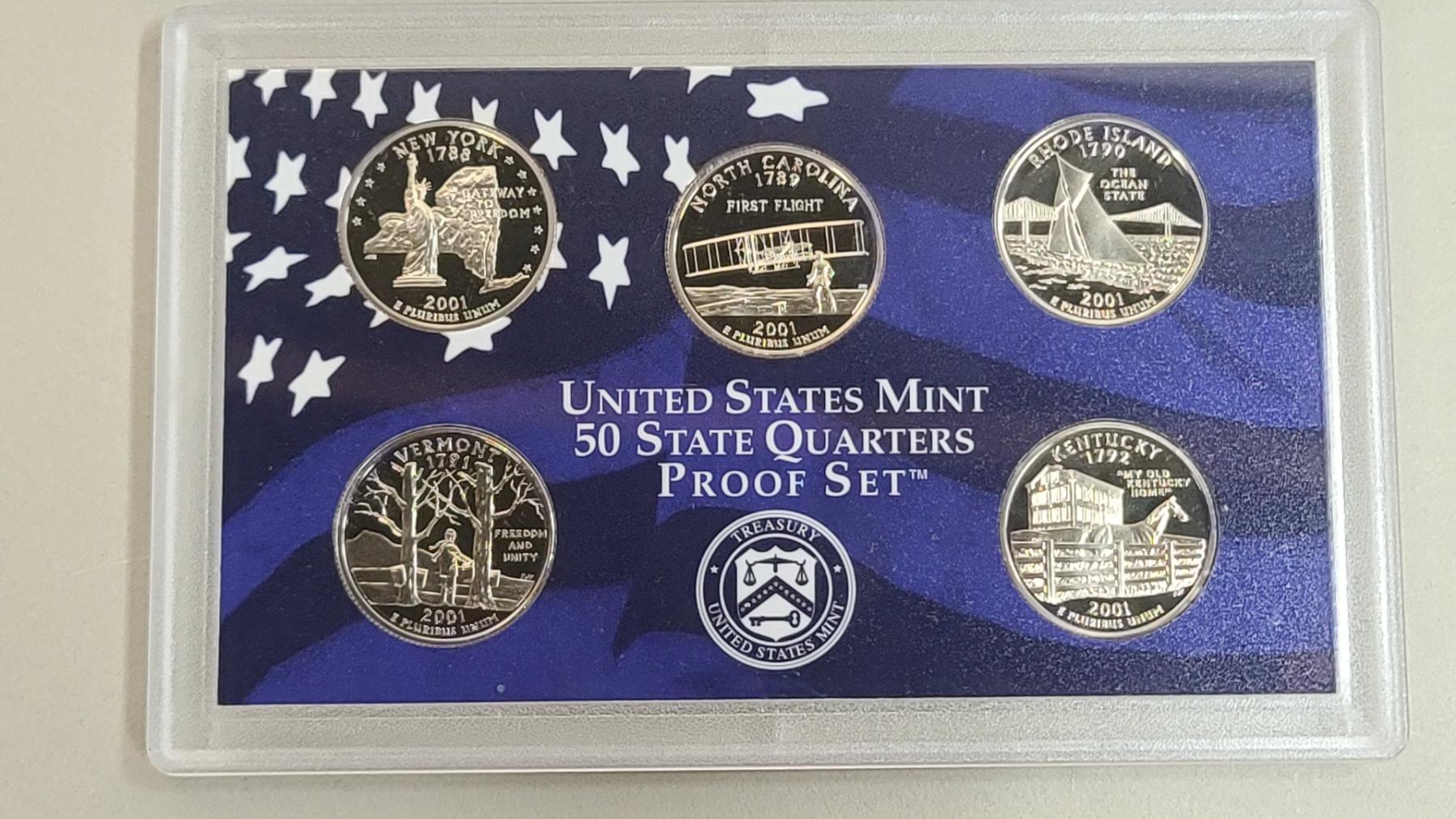 Assorted U.S Uncirculated Sets, Proof Coin Sets & First Day Issue Susan ...