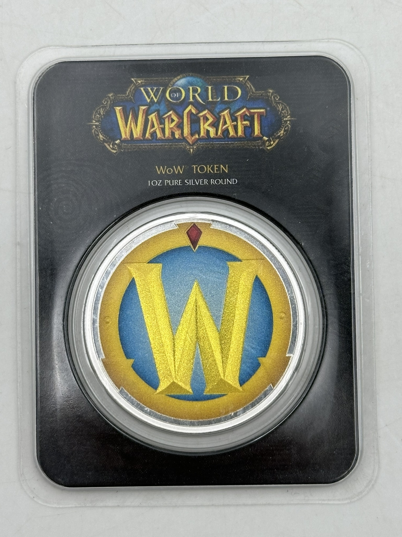 1 oz, World of Warcraft Colorized .999 Silver Token with TEP - Bosley ...