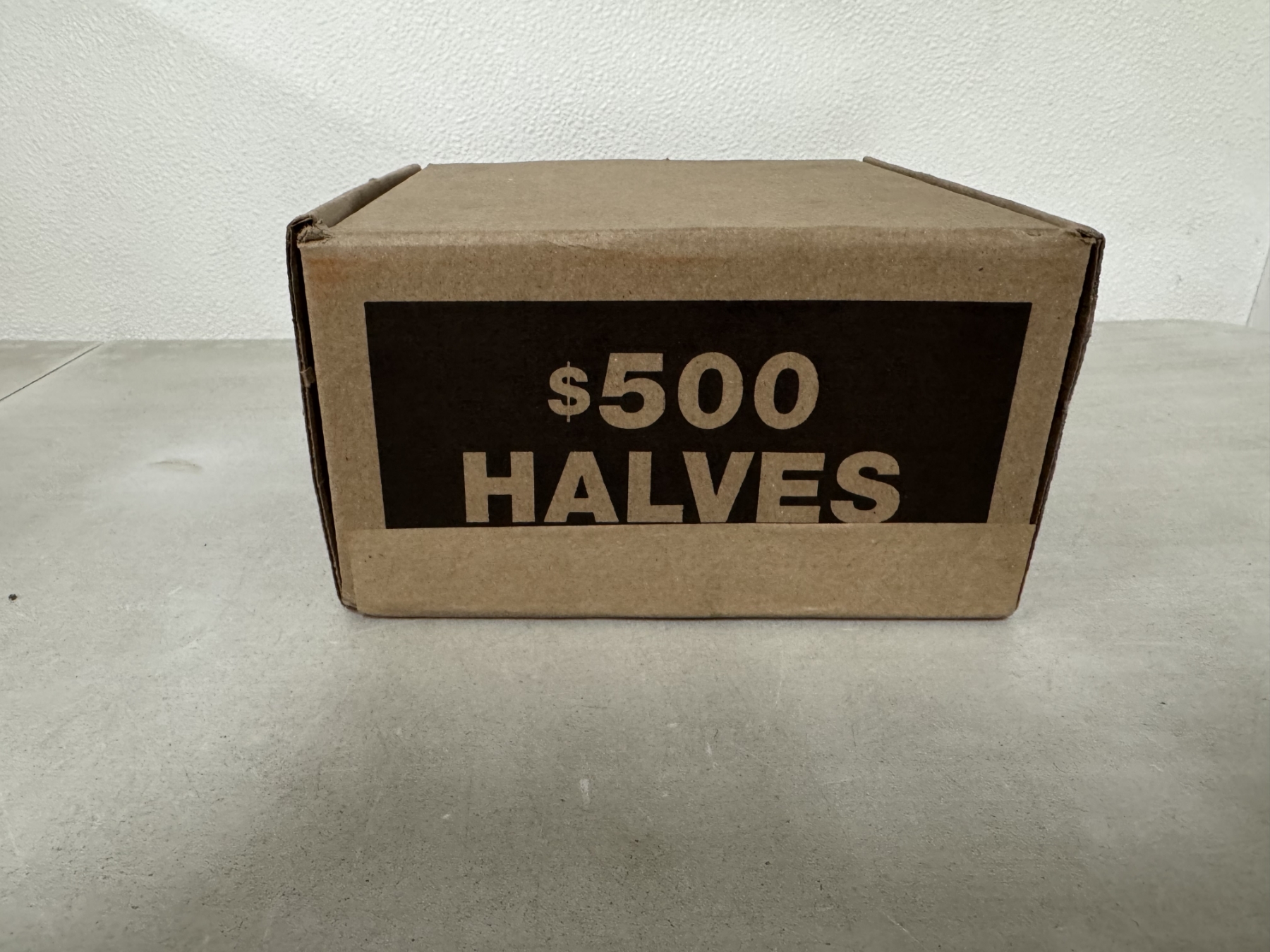 $500.00 Box of United States Half Dollars - U.S. Halves - Sealed ...
