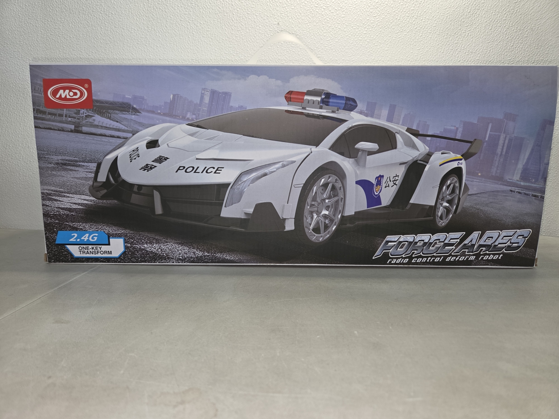 Remote Control Police Car Transformer Brand New In Box