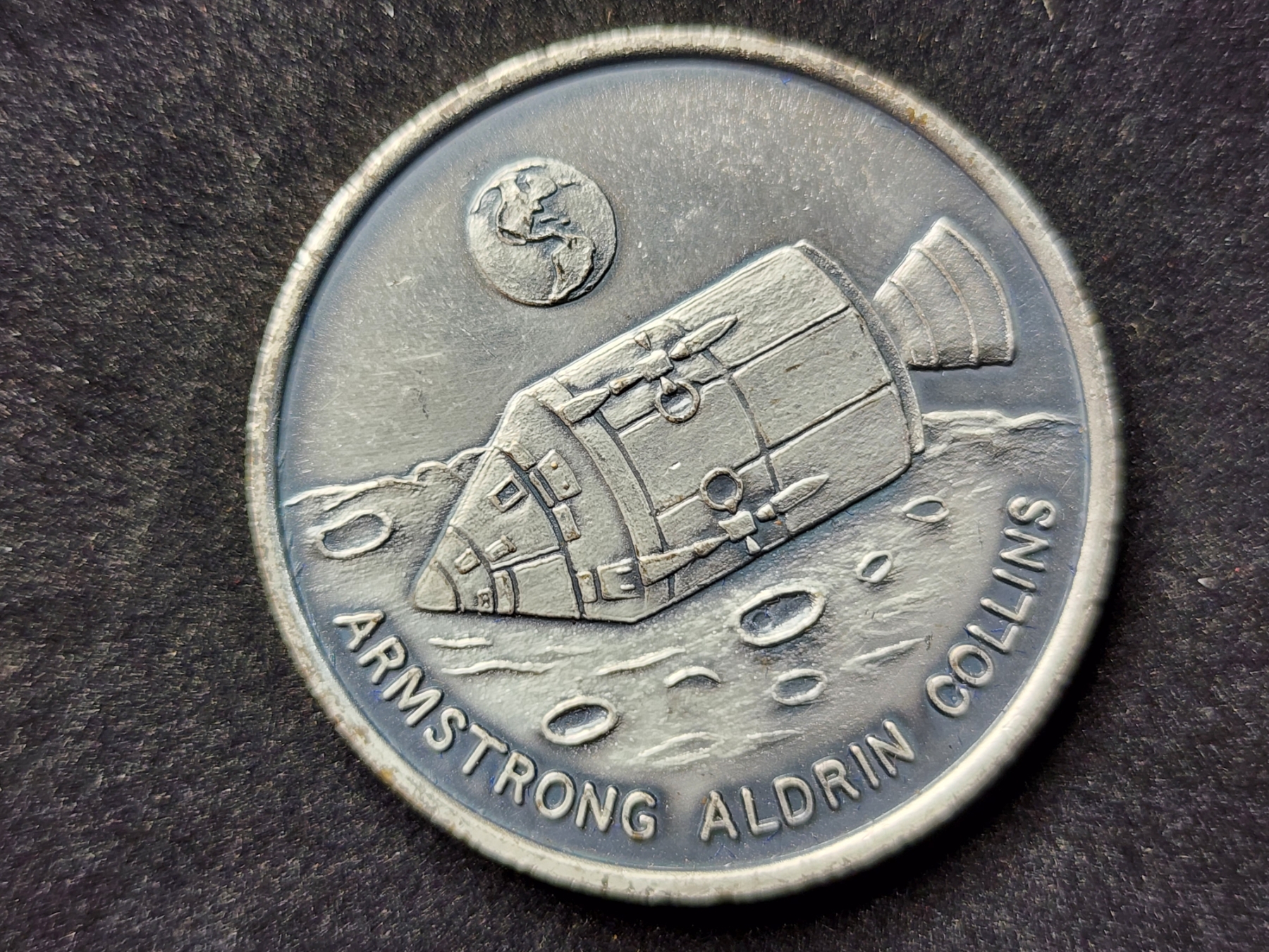 1969 First Moon Landing Armstrong Aldrin Collins Collectible ...
