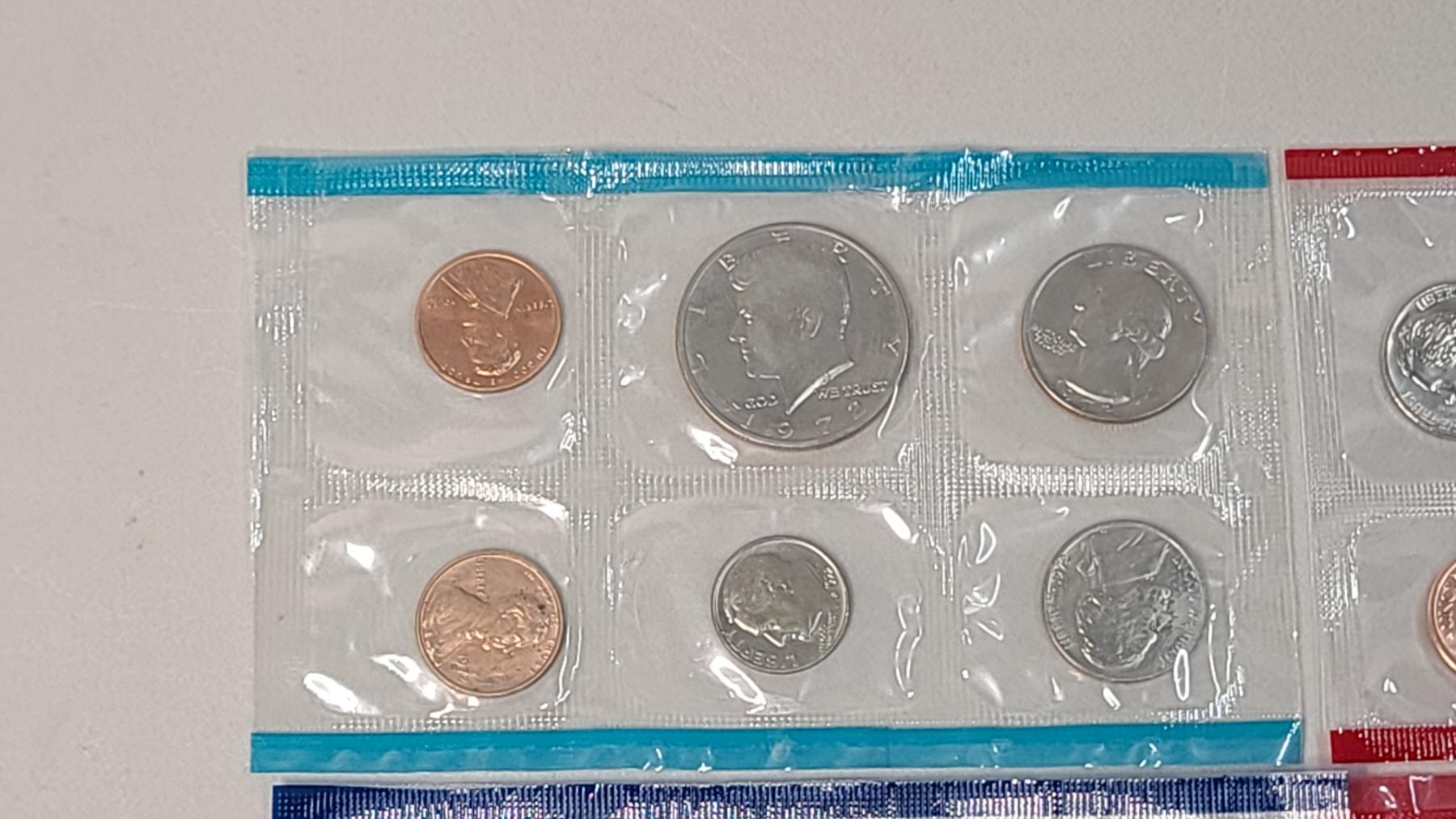 Assorted Uncirculated Coin Sets & 1988 Space Shuttle Discovery ...