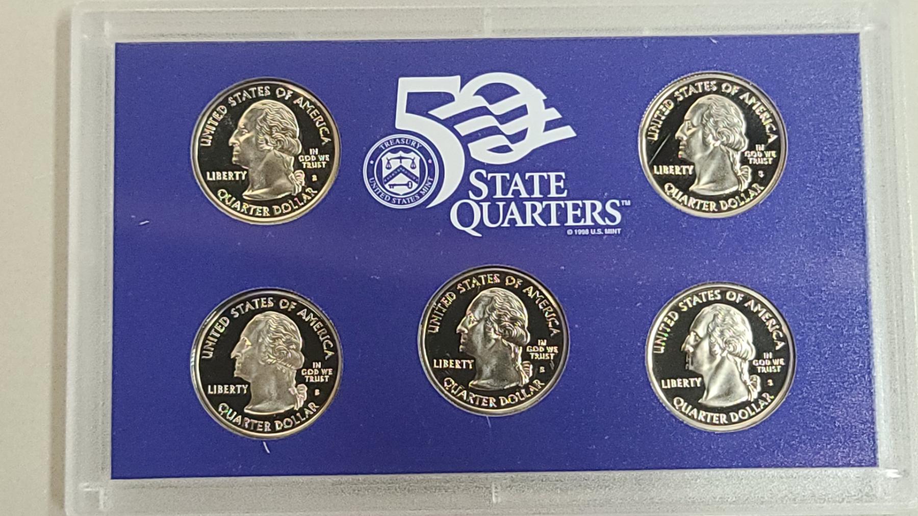Assorted U.S Uncirculated Sets, Proof Coin Sets & First Day Issue Susan ...