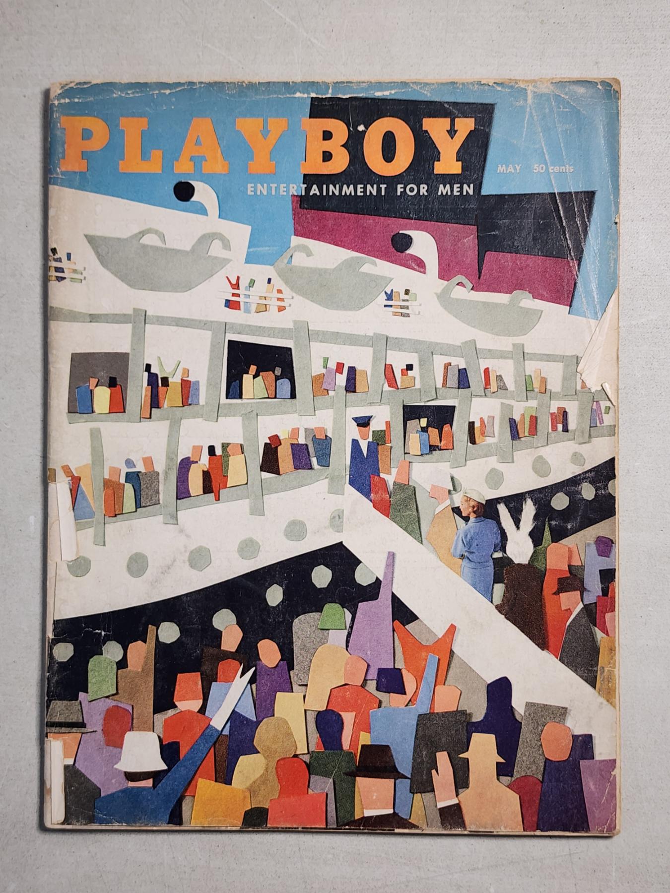 Rare Vintage 1957 Playboy Magazine Ft. Dawn Richard Centerfold - Bosley ...