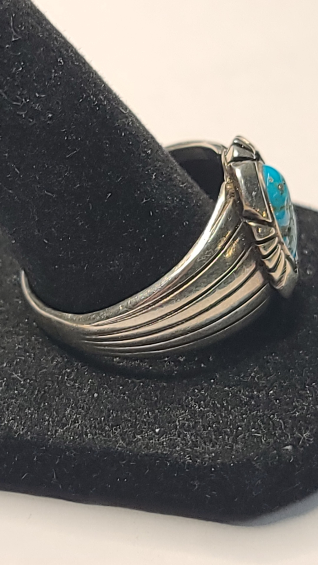 Vintage Southwestern Native American Style Turquoise & Sterling Silver ...