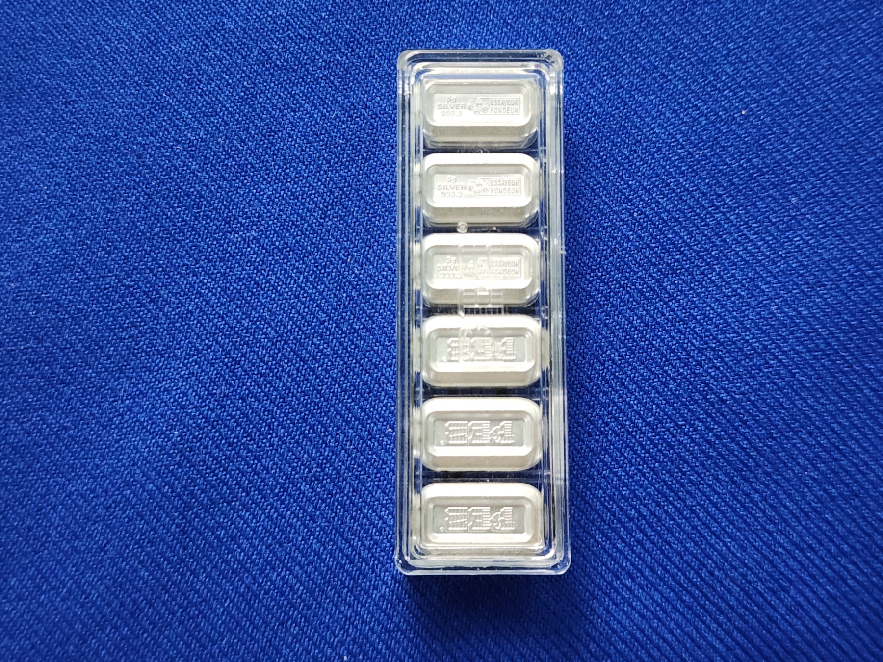 Set of 6 PAMP Suisse 5-gram 999.9 Silver PEZ Wafers - 30g Silver Total ...