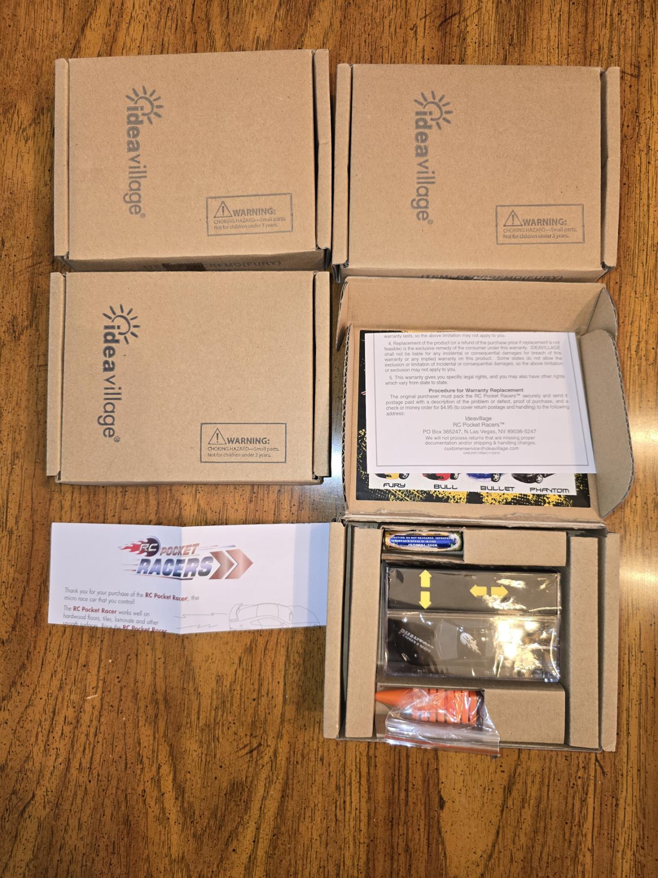 4 Pocket Racers - Bosley Auctioneers