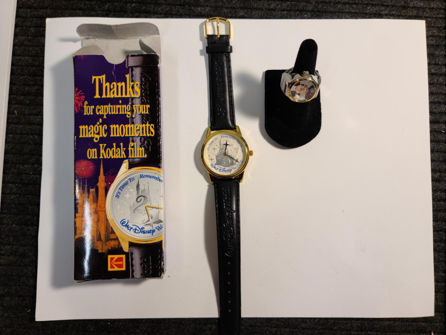 Vintage Collectible 1996 25th Anniversary Walt Disney World/Kodak Wrist ...
