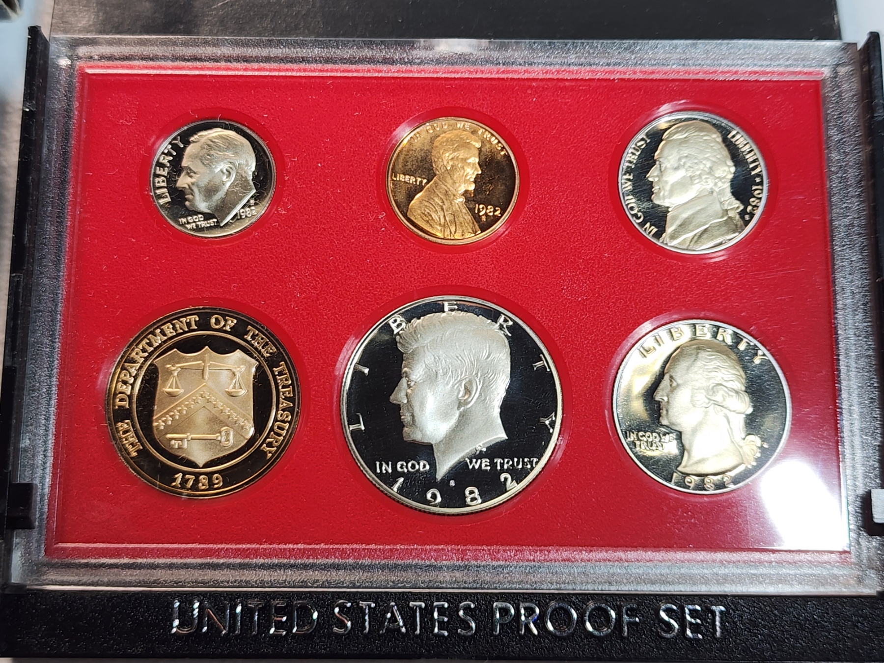 1978-1982-S United States Mint Proof Sets with Original Packaging ...