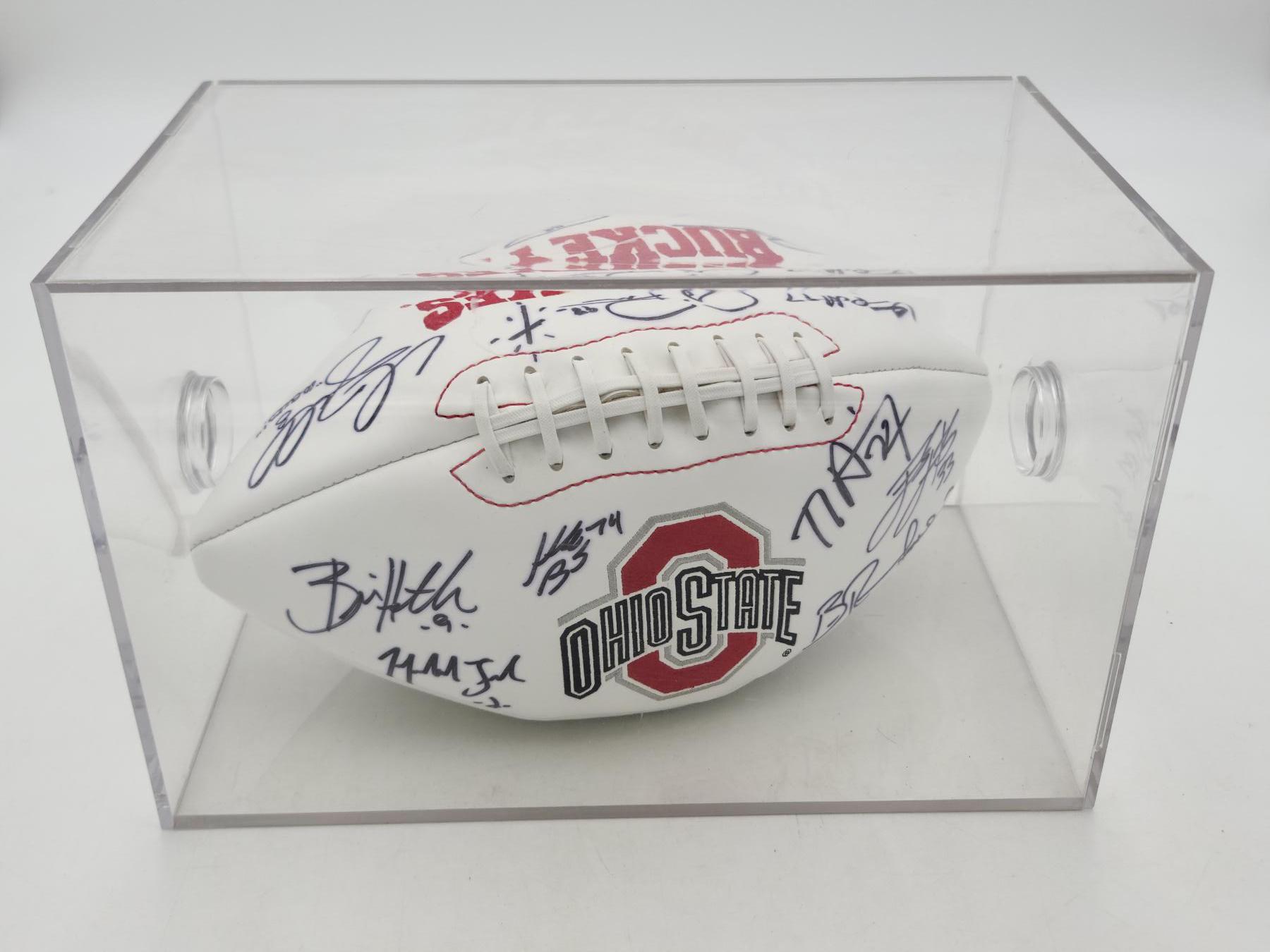 Multi Signed Ohio State University Football - Many Signatures Including ...