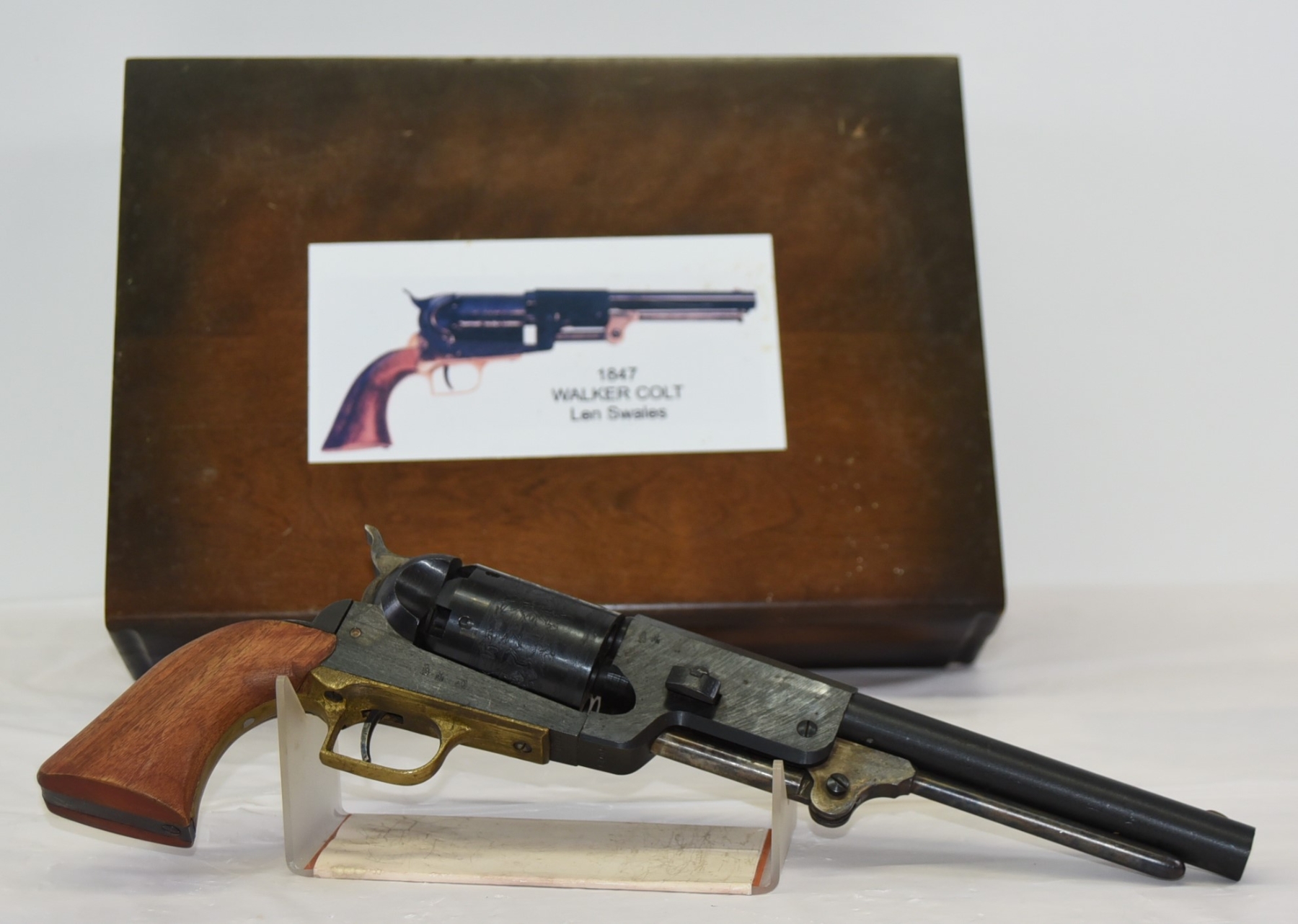 Armi San Marco Model Colt Walker Reproduction .44 Percussion Revolver ...