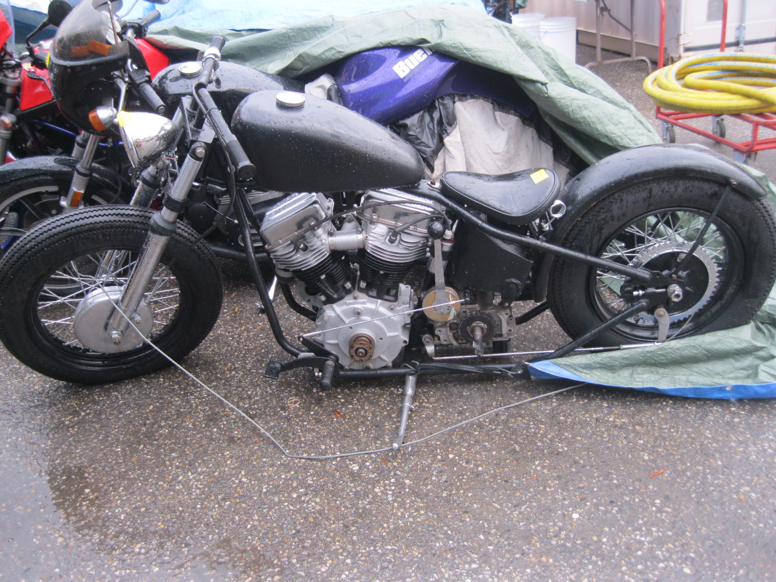 PARTIALLY BUILT HARLEY DAVIDSON MOTORCYCLE - Dodds Auction