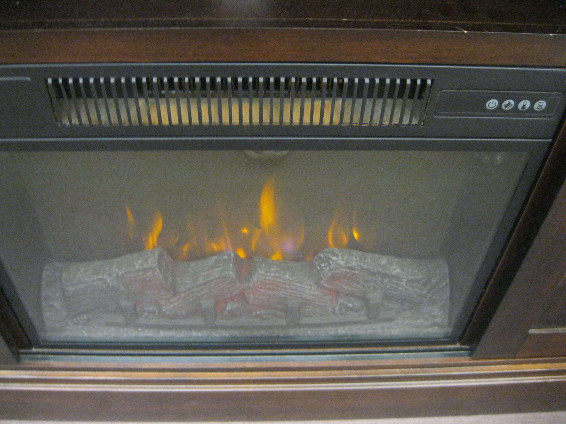 FIREPLACE UNIT W/SLIDING BARN DOORS