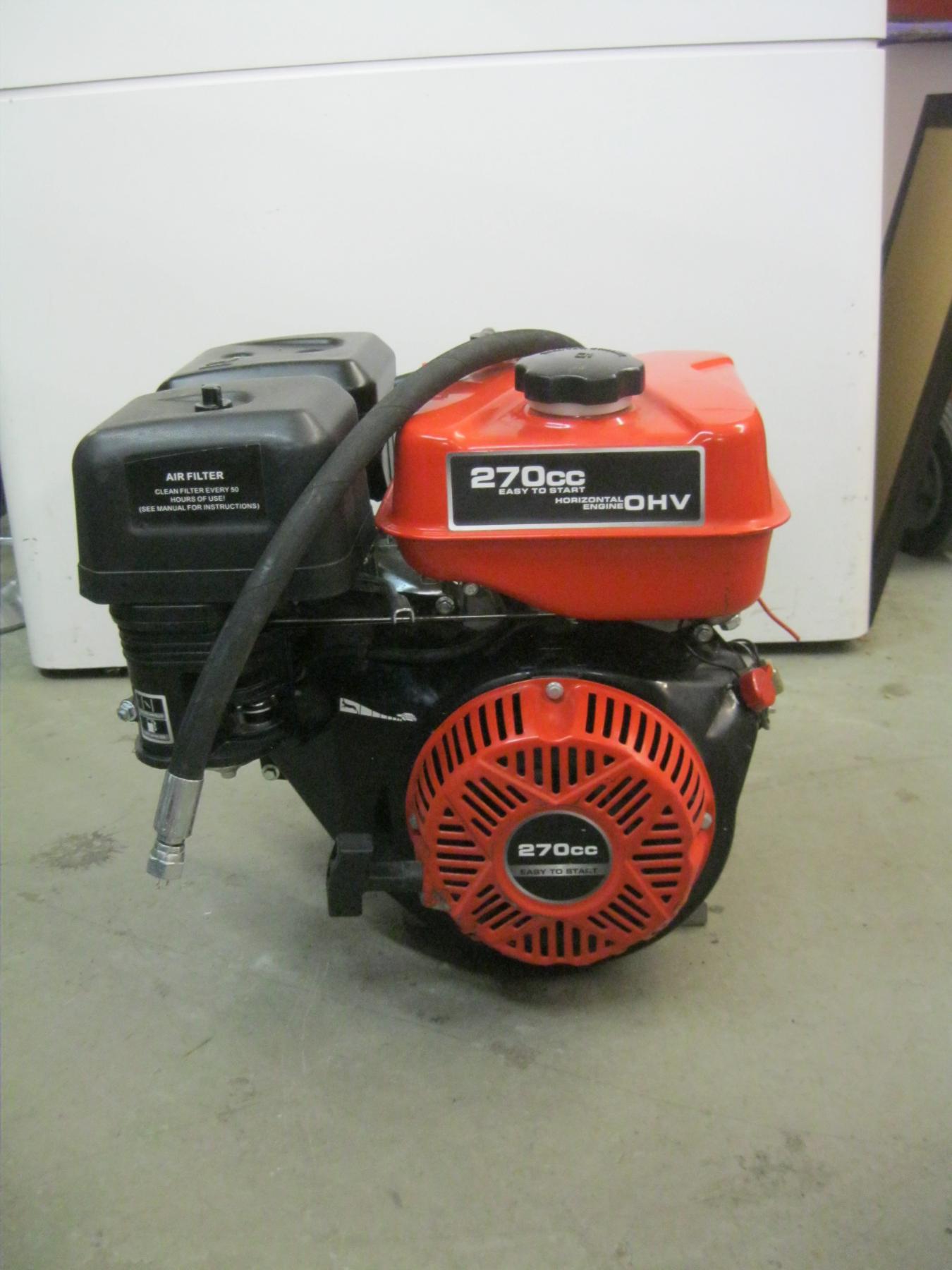 270CC ENGINE W/HYDRAULIC PUMP