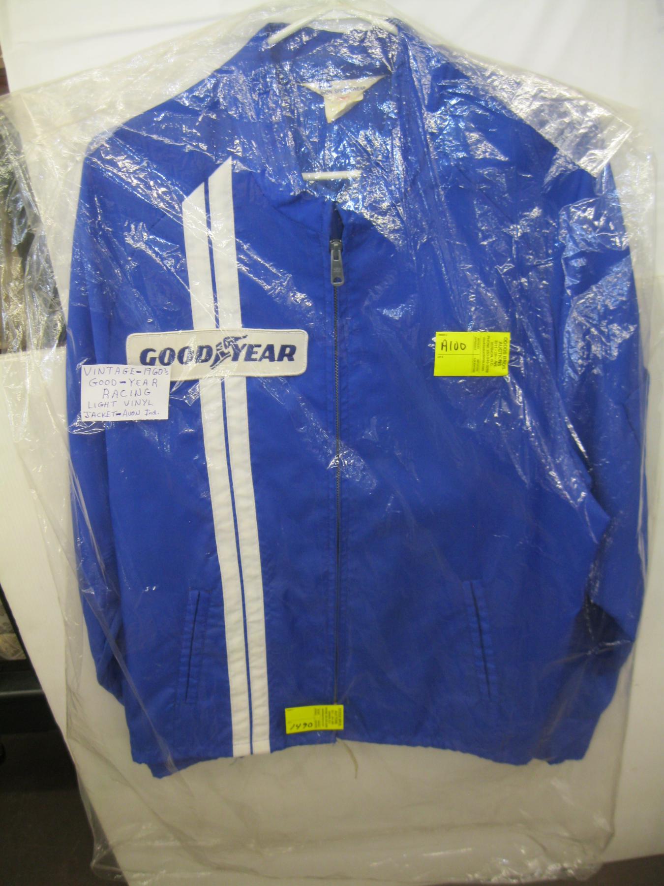 VINTAGE 1960s GOODYEAR RACING JACKET - MADE IN CANADA