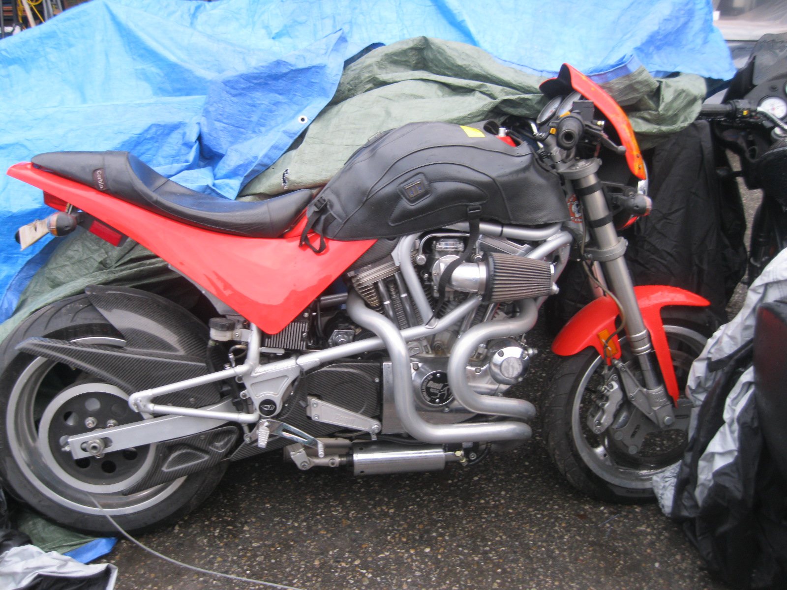 1998 ORANGE BUELL 1200CC MOTORCYCLE S1 LIGHTNING, 25,876KMs - CONDITION ...