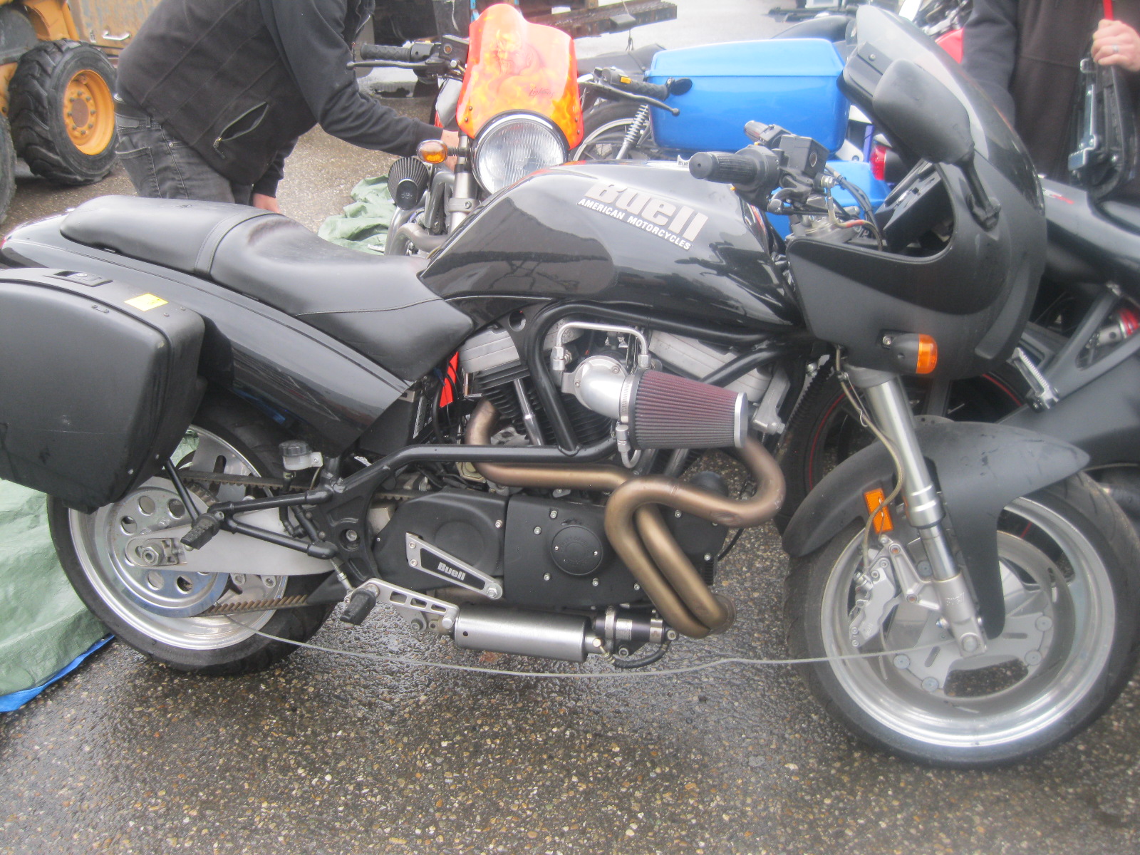 1999 BLACK BUELL 1200CC MOTORCYCLE - CONDITION UNKNOWN - Dodds Auction