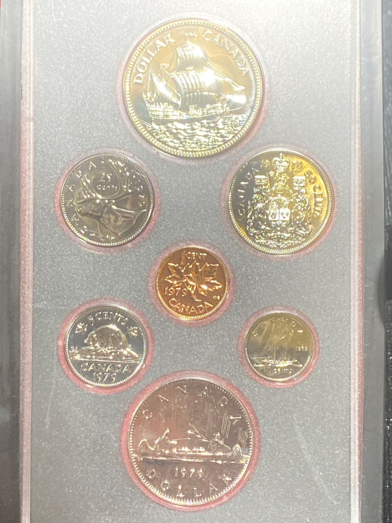1979 Proof Coin Set 50% Silver Dollar 23.33 Grams - Beck Auctions Inc.