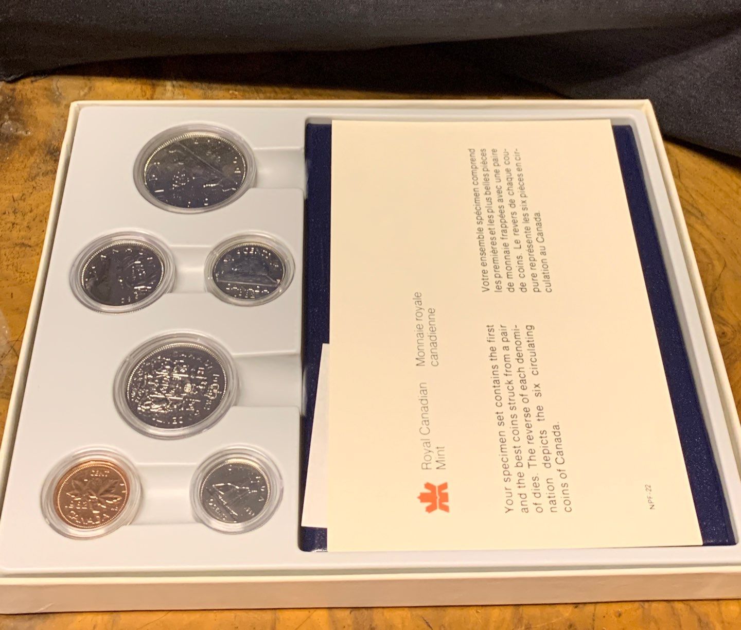 1983 RCM Collectable Uncirculated Coin Set 'Specimen' (Duplicate) - Beck Auctions Inc.