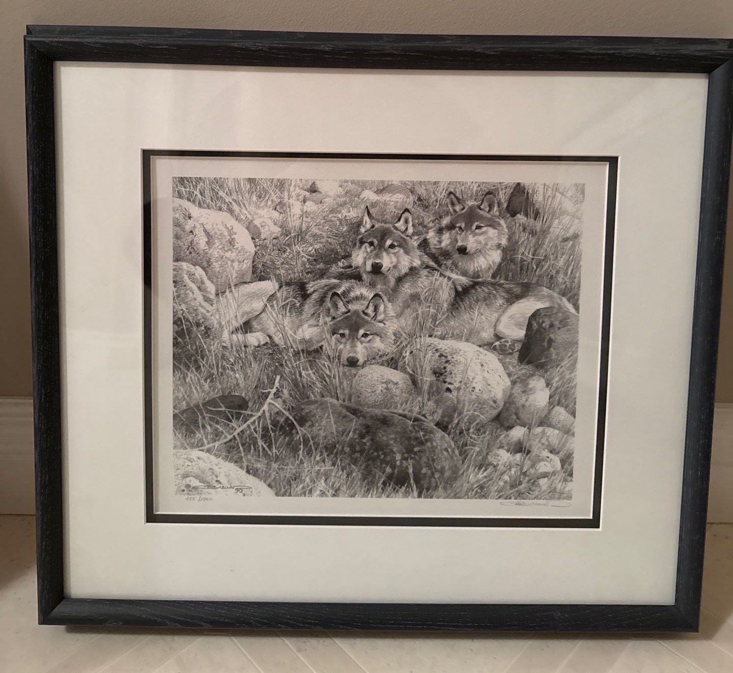 Carl Brenders Wolves 435/1950 - Beck Auctions Inc.