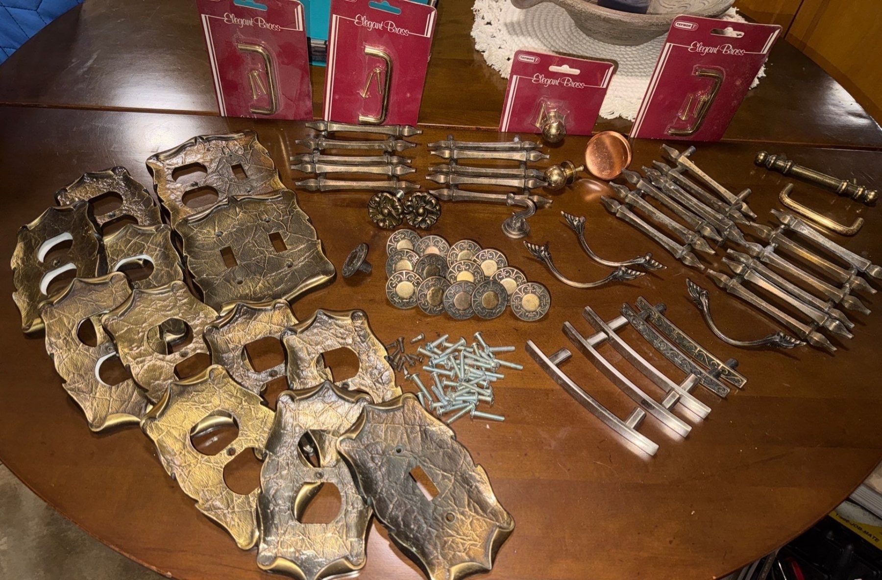 Vintage Hardware Collection - Drawer Pulls Plug & Switch Covers Knobs ...