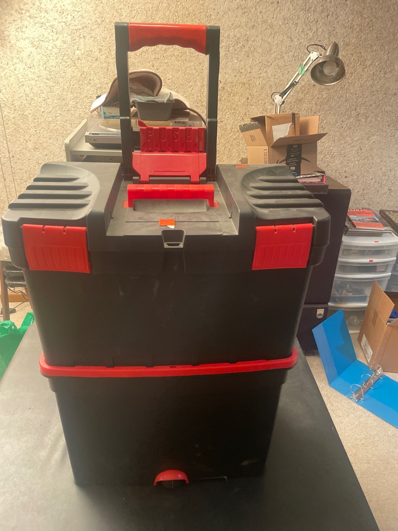 Jobmate Stackable Storage Case with Trays 33" High x 17" Wide x 10 ...