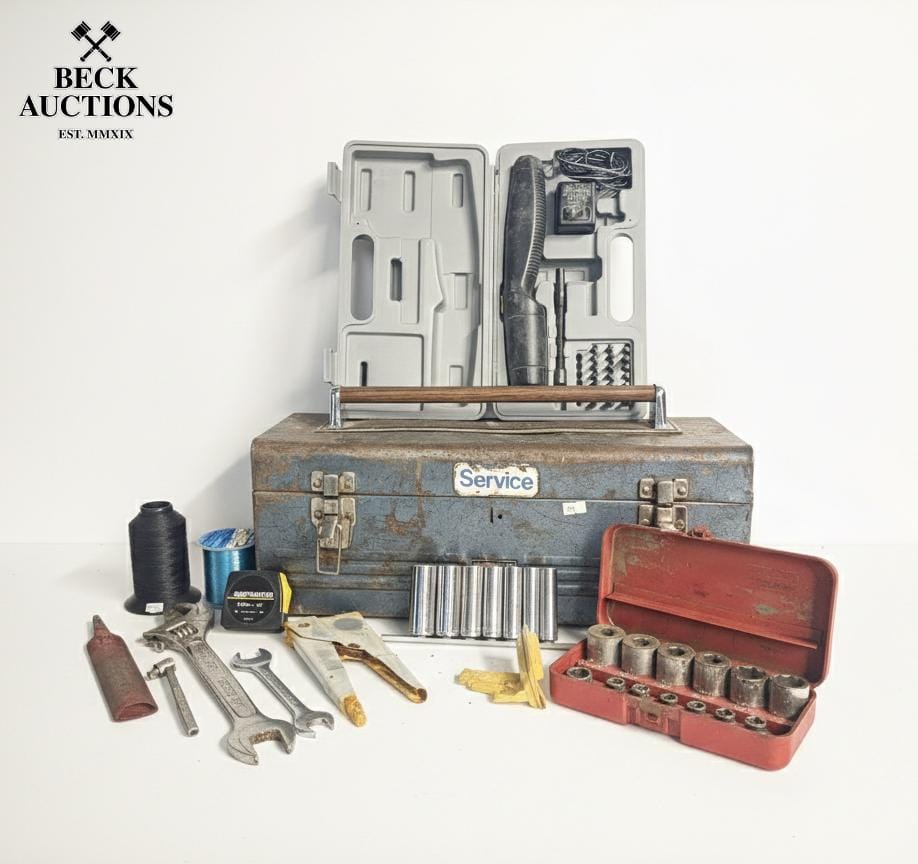 Vintage-Style Cars, A Police Car, A Yellow Jeep, A Red Sports Car, And ...