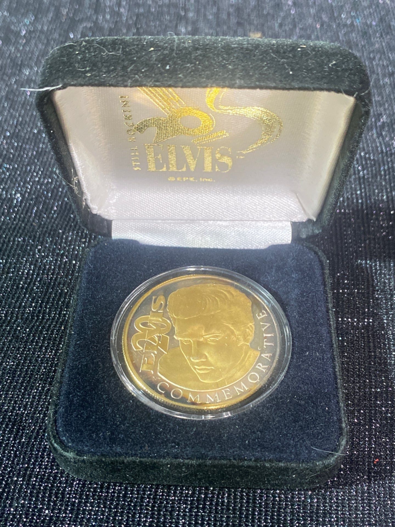 Elvis Commemorative Coin - Beck Auctions Inc.