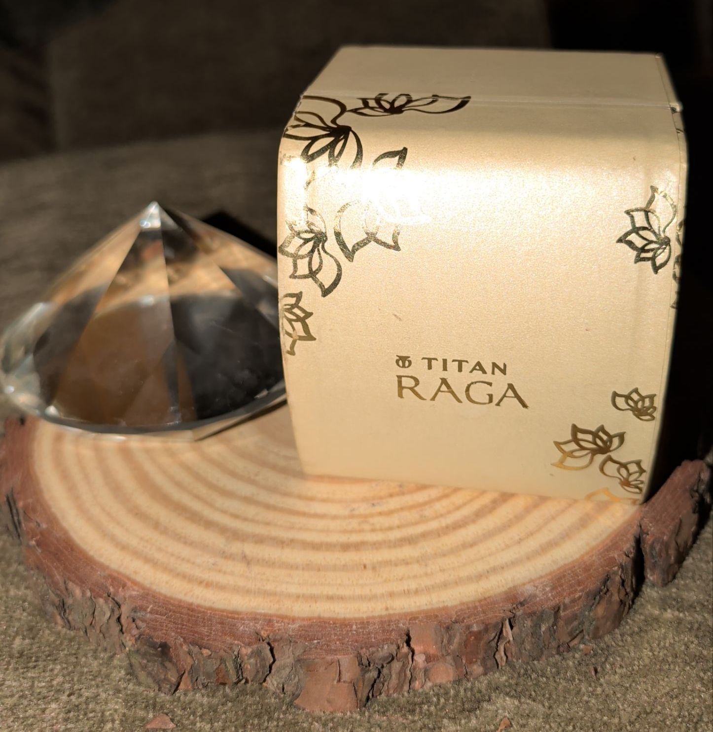 Stunning Titan RAGA Time Piece w/ Original Box & Paperwork & Giant ...