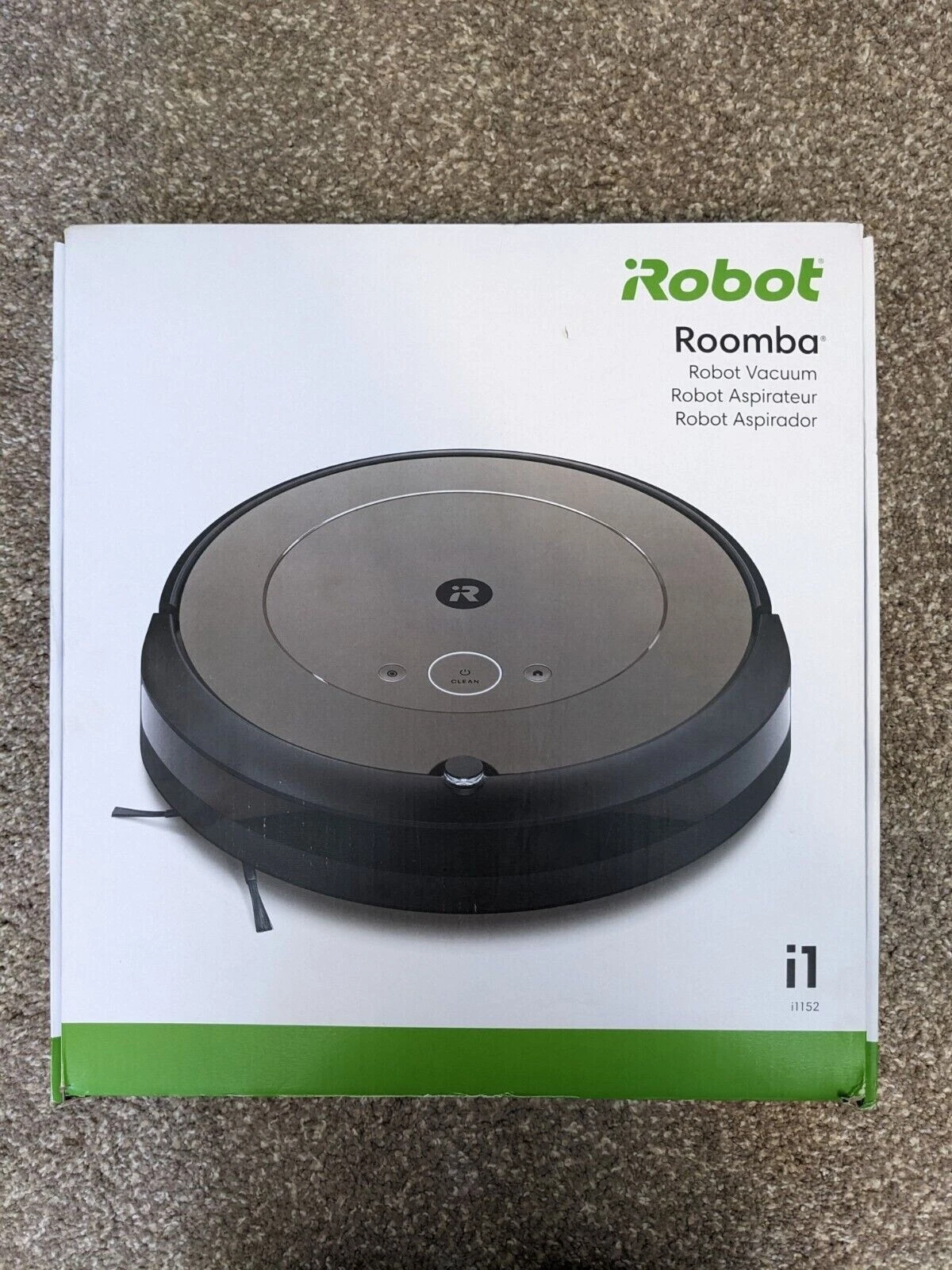IROBOT ROOMBA I1 (I1152) WI-FI CONNECTED ROBOT VACUUM (SLIGHTLY USED)