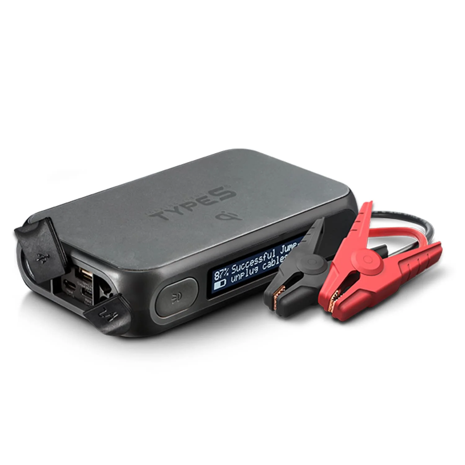 TYPE S CAR BATTERY JUMP STARTERS POWER BANK PORTABLE (SLIGHTLY USED)