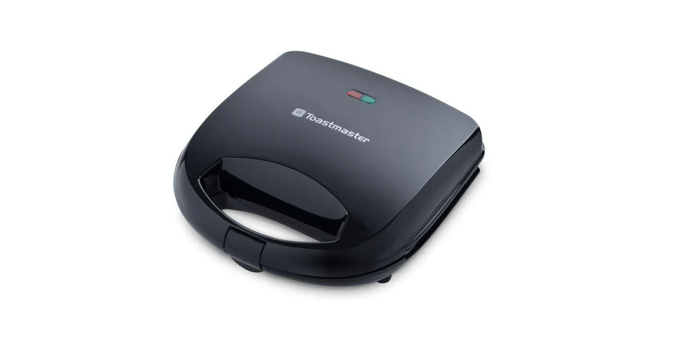 TOASTMASTER 2 SLICE SANDWICH MAKER, ELECTRIC GRILLED CHEESE MAKER ...